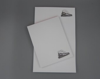 Train Notepad - Etsy