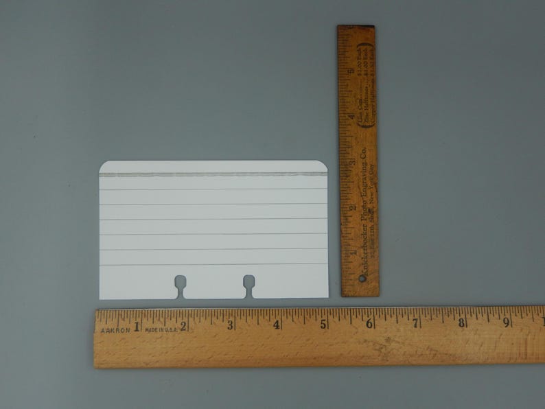 Large 3"x5" Rolodex Refill Cards / Custom Made by Letterpress - Etsy
