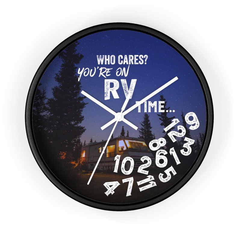 Wall Clock Gifts for RV Funny RV Decor Motorhome Gift - Etsy