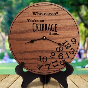Funny Cribbage Gifts Who Cares You're on Cribbage Time - Etsy
