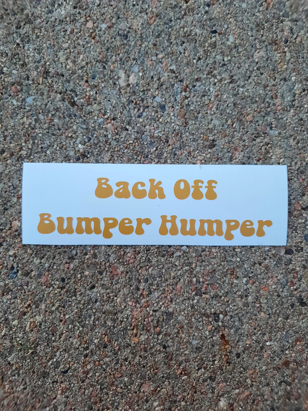 Bumper Humper Bumper Sticker - Etsy