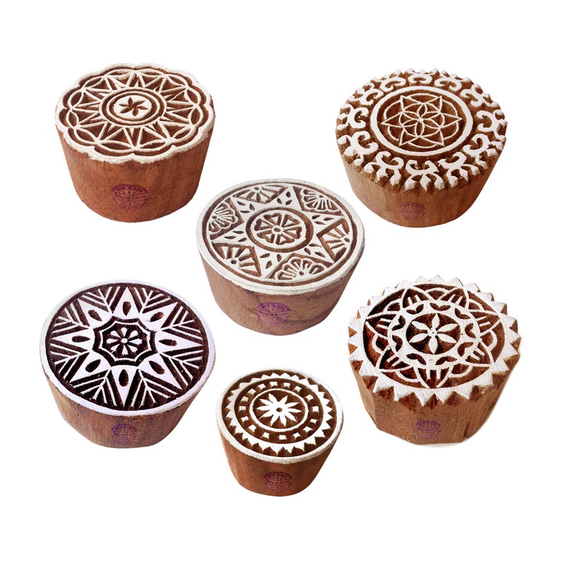 Asian Traditional Wooden Print Stamps DIY Textile and Paper - Etsy