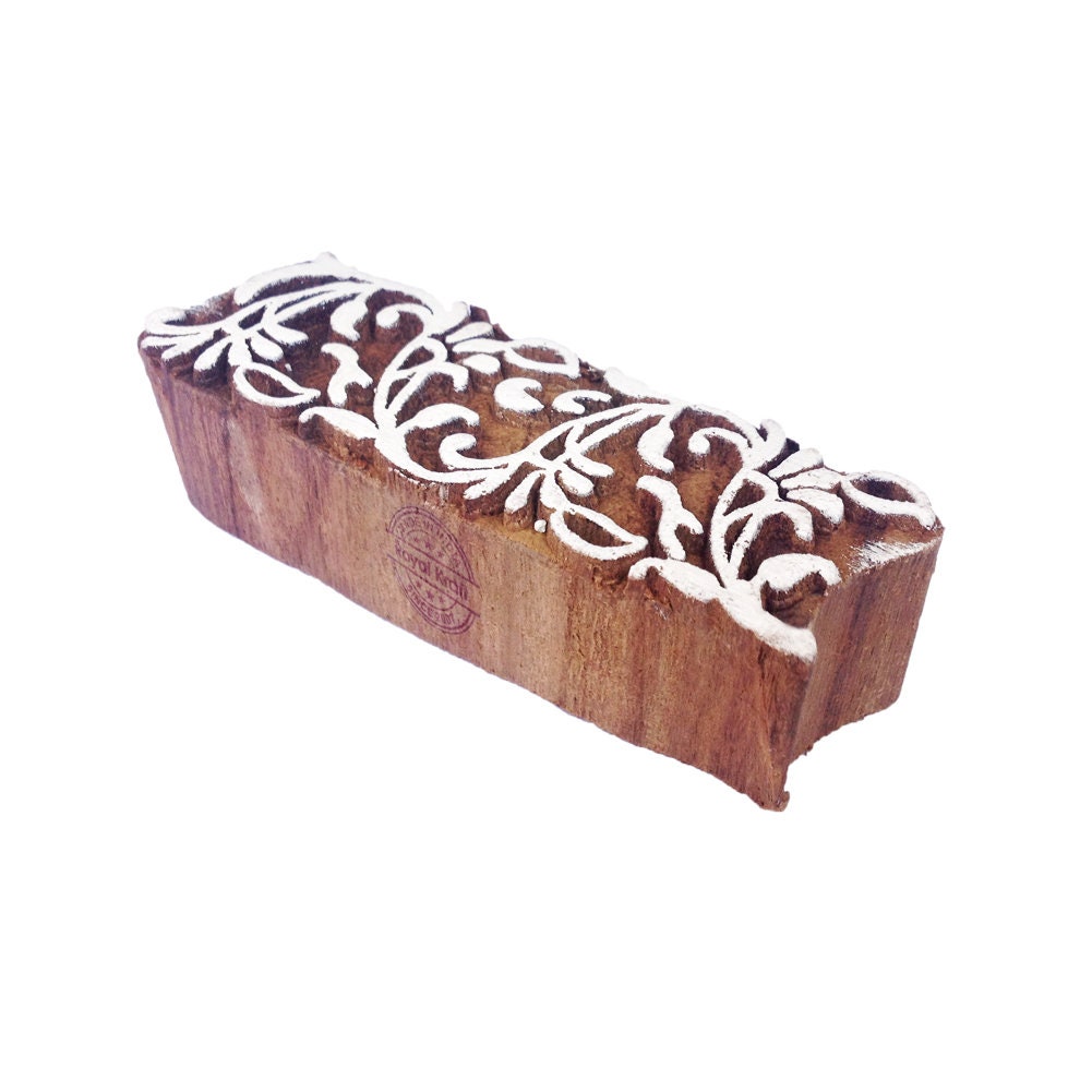 Baren for Block Printing Wooden Print Stamps for Saree Border - Etsy UK