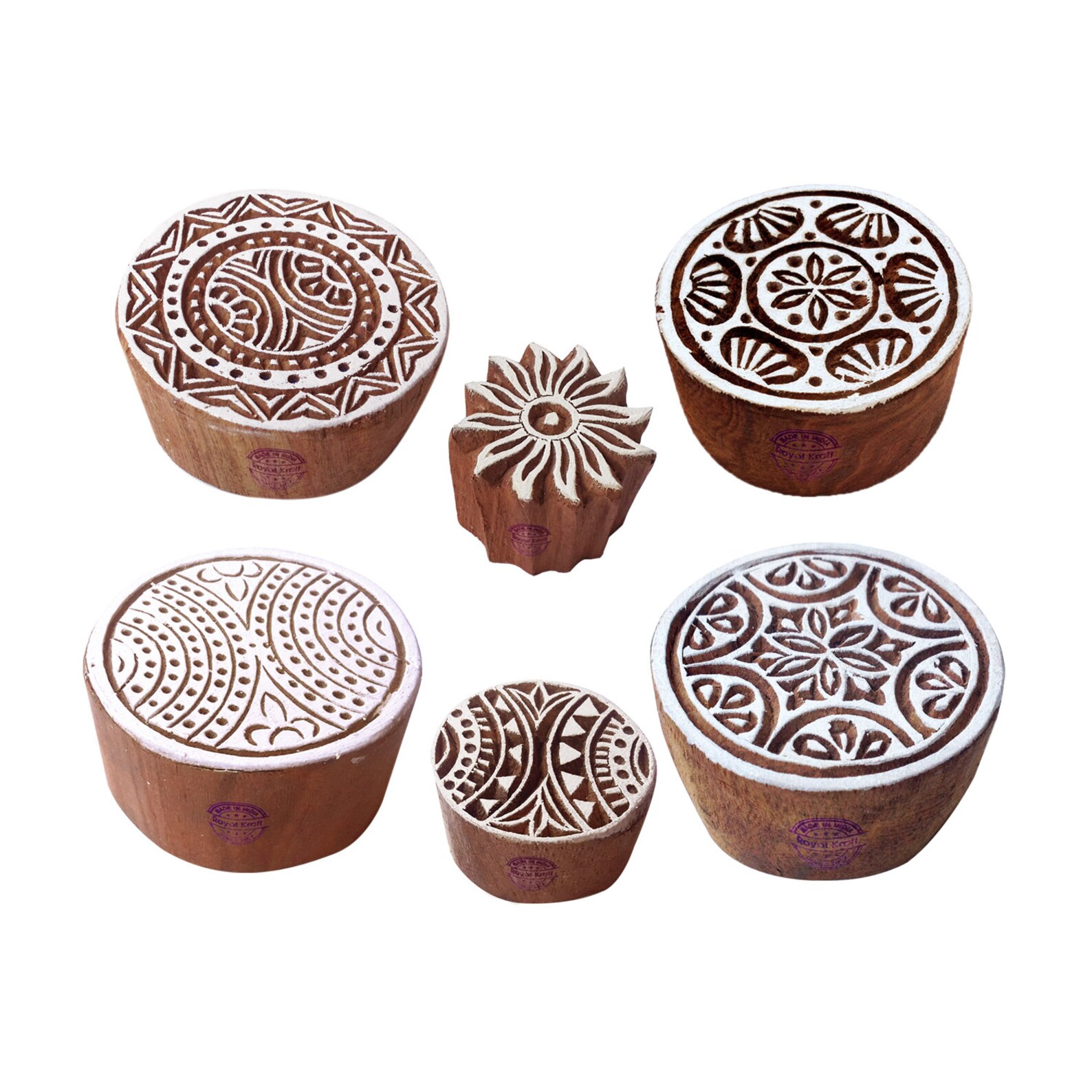 Asian Traditional Wooden Print Stamps DIY Textile and Paper - Etsy