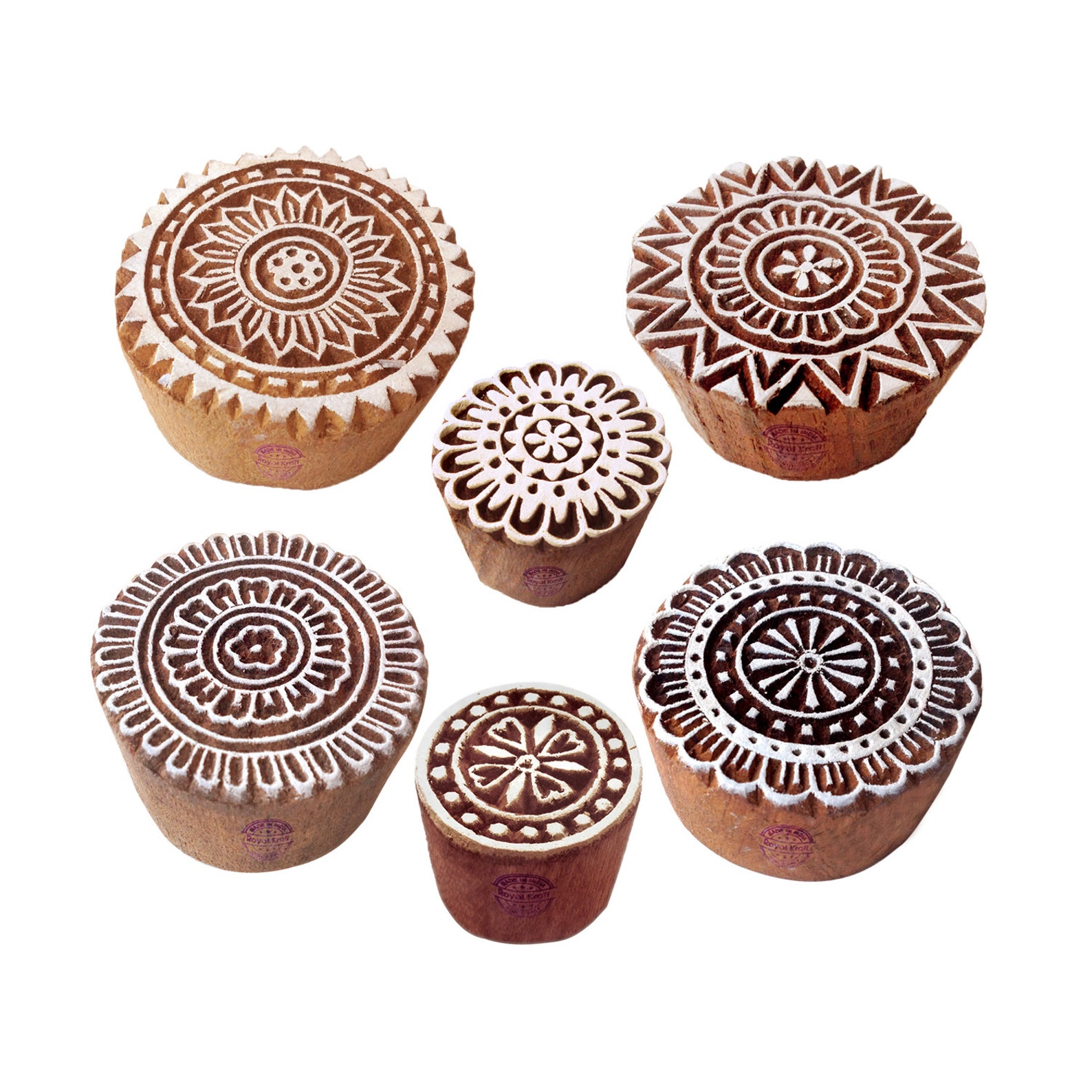 Asian Traditional Wooden Print Stamps DIY Textile and Paper - Etsy