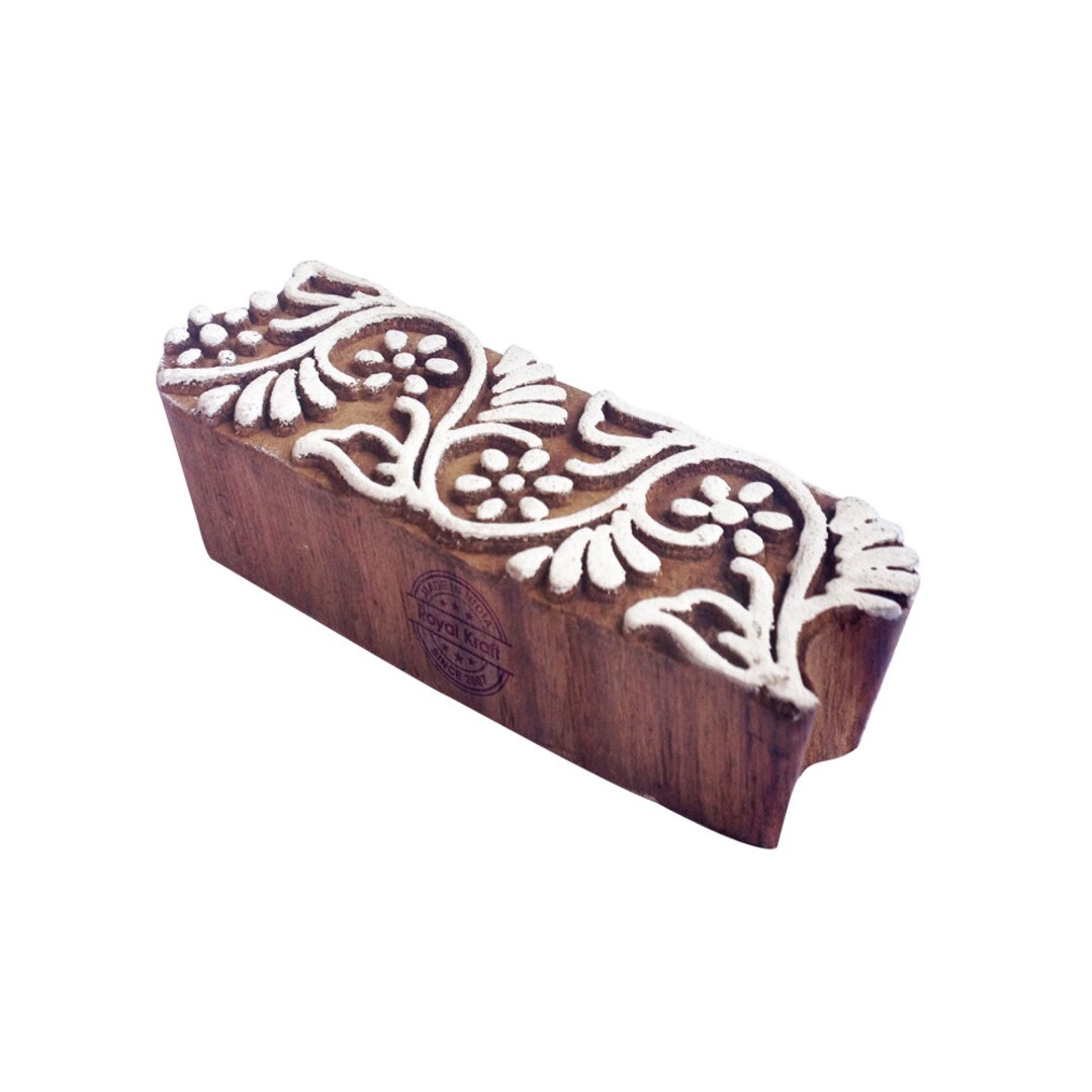 Baren for Block Printing Wooden Print Stamps for Saree Border - Etsy UK