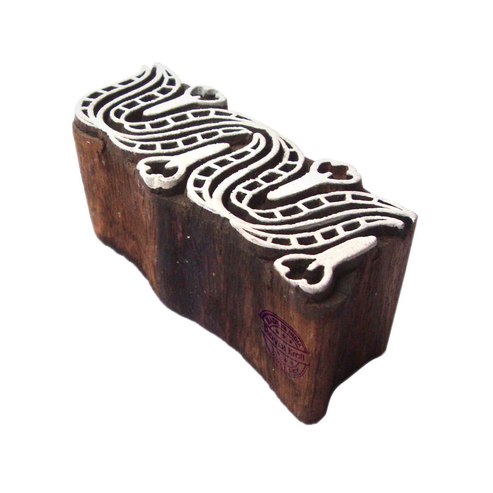 Baren for Block Printing Wooden Print Stamps for Saree Border - Etsy UK