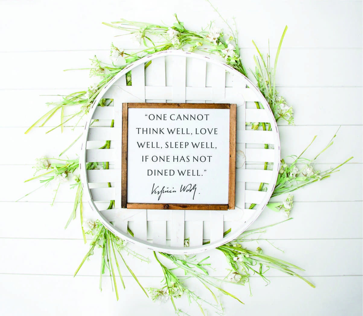 Virginia Woolf SVG File, Kitchen Quote SVG, Vinyl Cut File, Sign ...