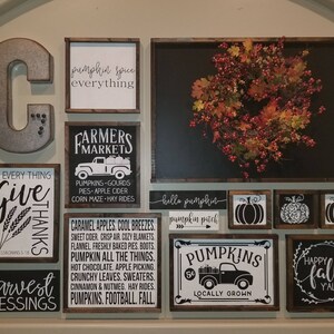 Happy Fall Y'all Vinyl Stencil, Happy Fall Y'all Vinyl Decal, Wood Sign ...