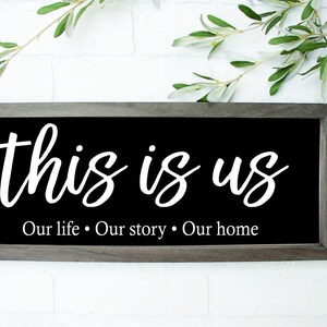 This is Us SVG File, This is Us Vinyl Cut File, Silhouette Cut File ...