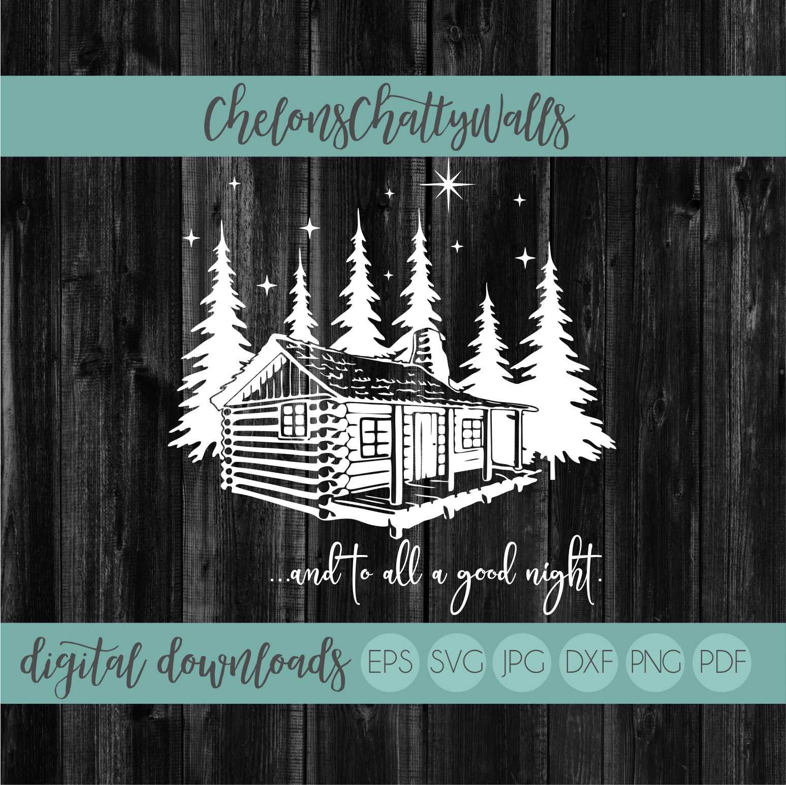 Cricut Cabin Life Svg Winter Svg File Cabin Svg Eps Png Christmas Svg ...