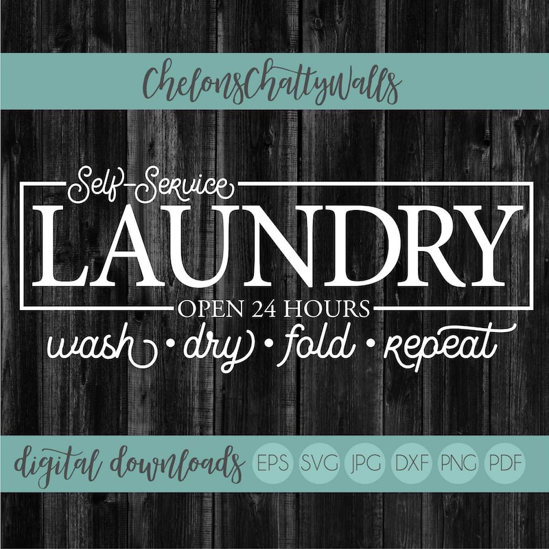 Laundry Room Svg - Etsy