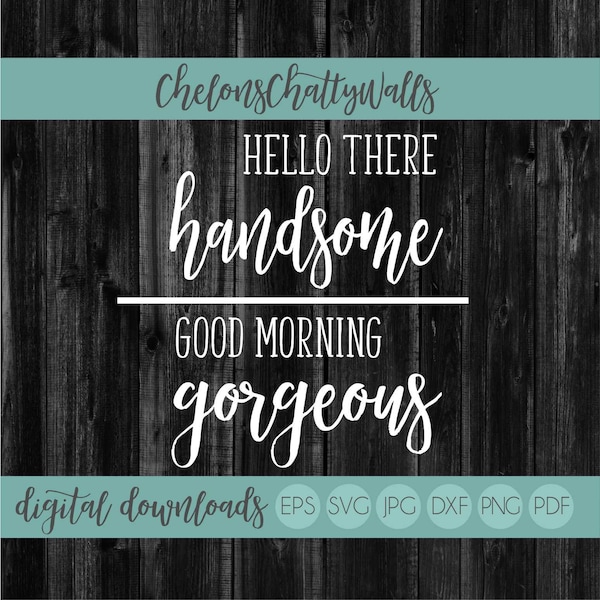Hello Handsome - Etsy