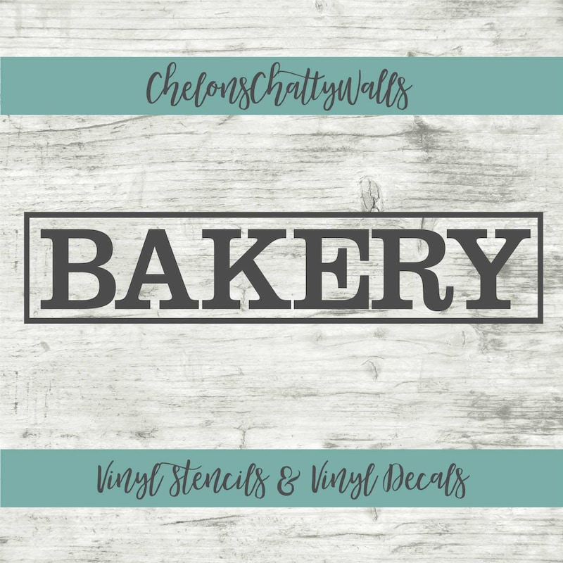 Bakery Decals - Etsy