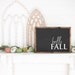 Hello Fall Stencil, Fall Vinyl Decal, Vinyl Stencil, Stencil, Wood Sign ...