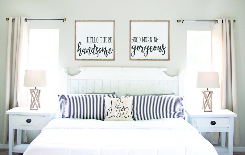 Hello There Handsome SVG File, Good Morning Gorgeous SVG File, Love Cut ...