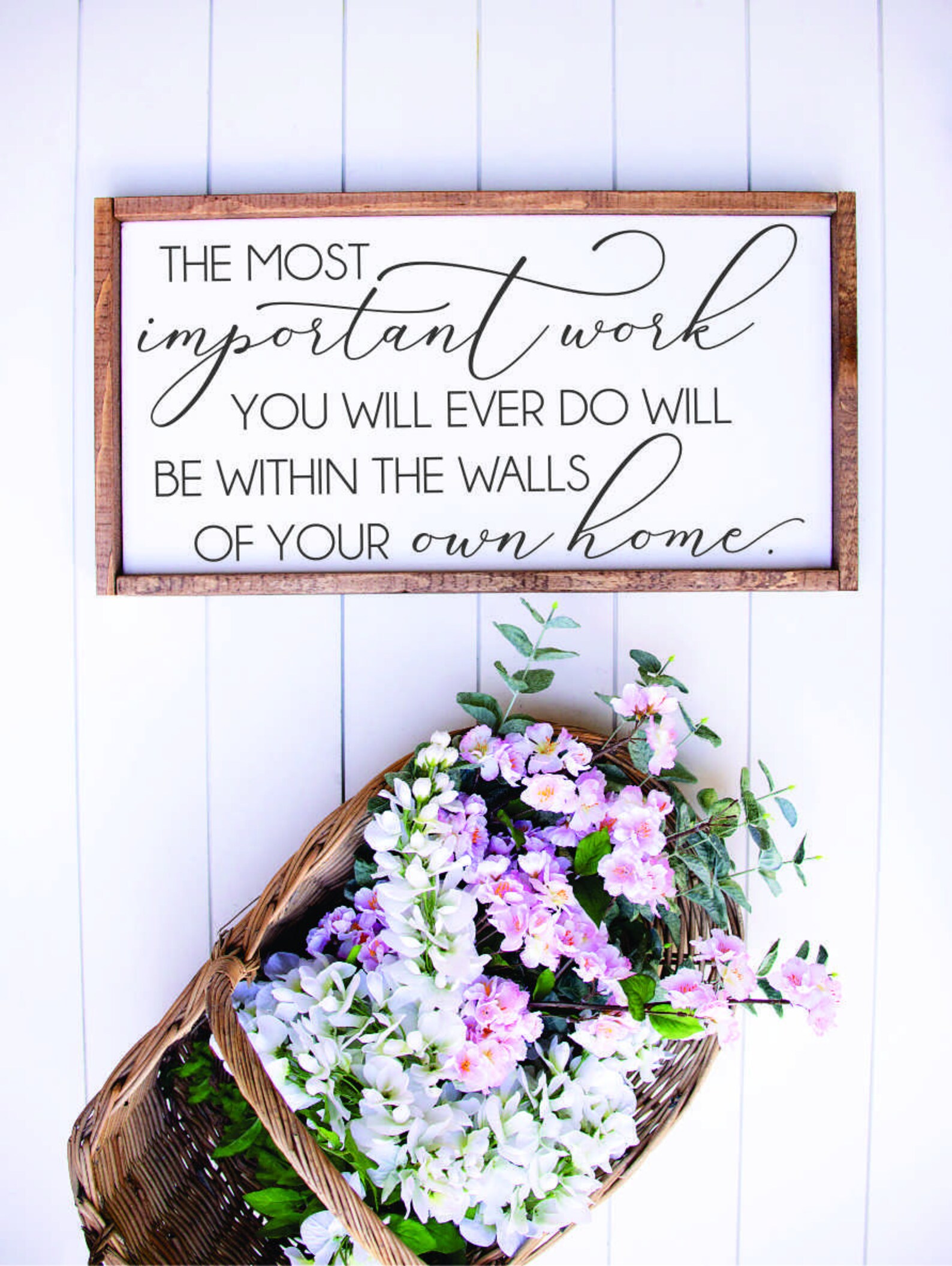The Most Important Work You Will Ever Do Will Be Within the - Etsy