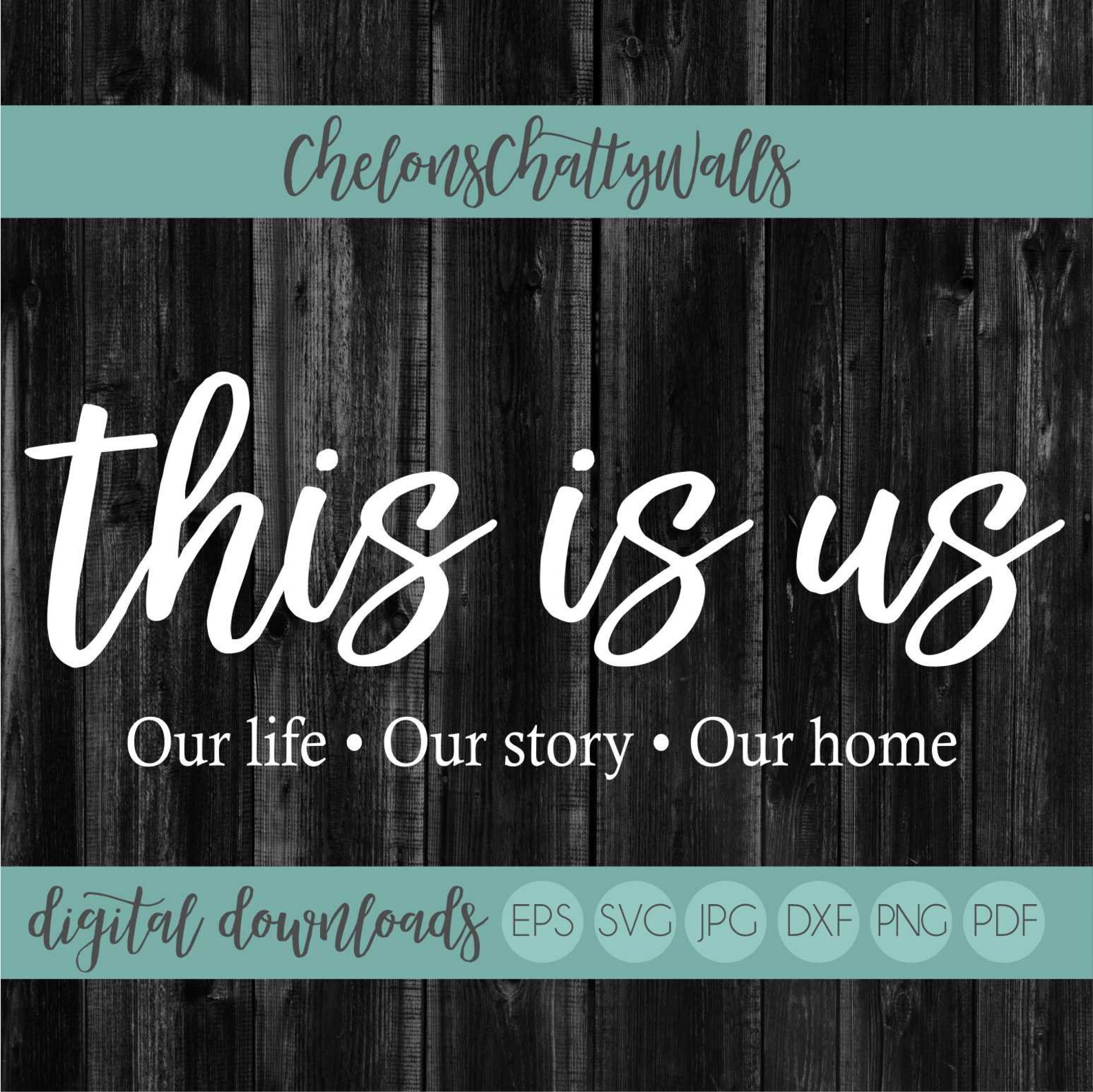 This is Us SVG File This is Us Vinyl Cut File Silhouette Cut | Etsy