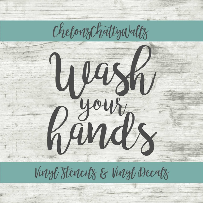 Wash Letters - Etsy