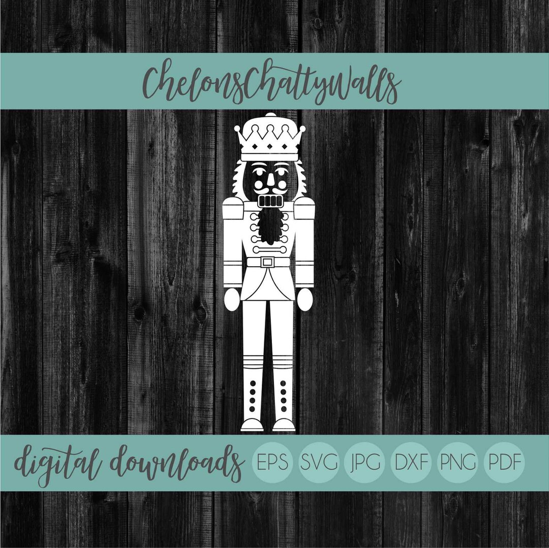 Nutcracker SVG, Christmas SVG, Christmas Design, Farmhouse Christmas ...