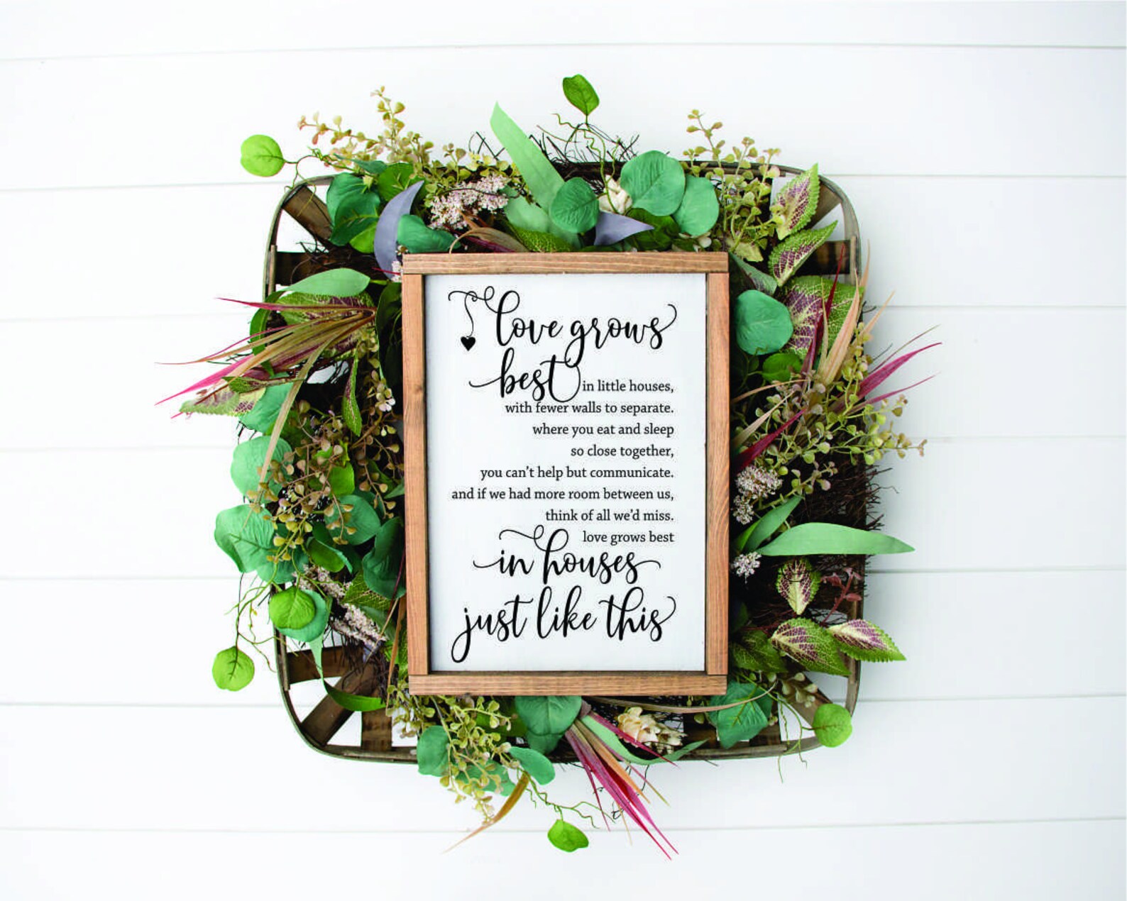 Love Grows Best in Little Houses SVG, Love Grows Best SVG, Love Cut ...