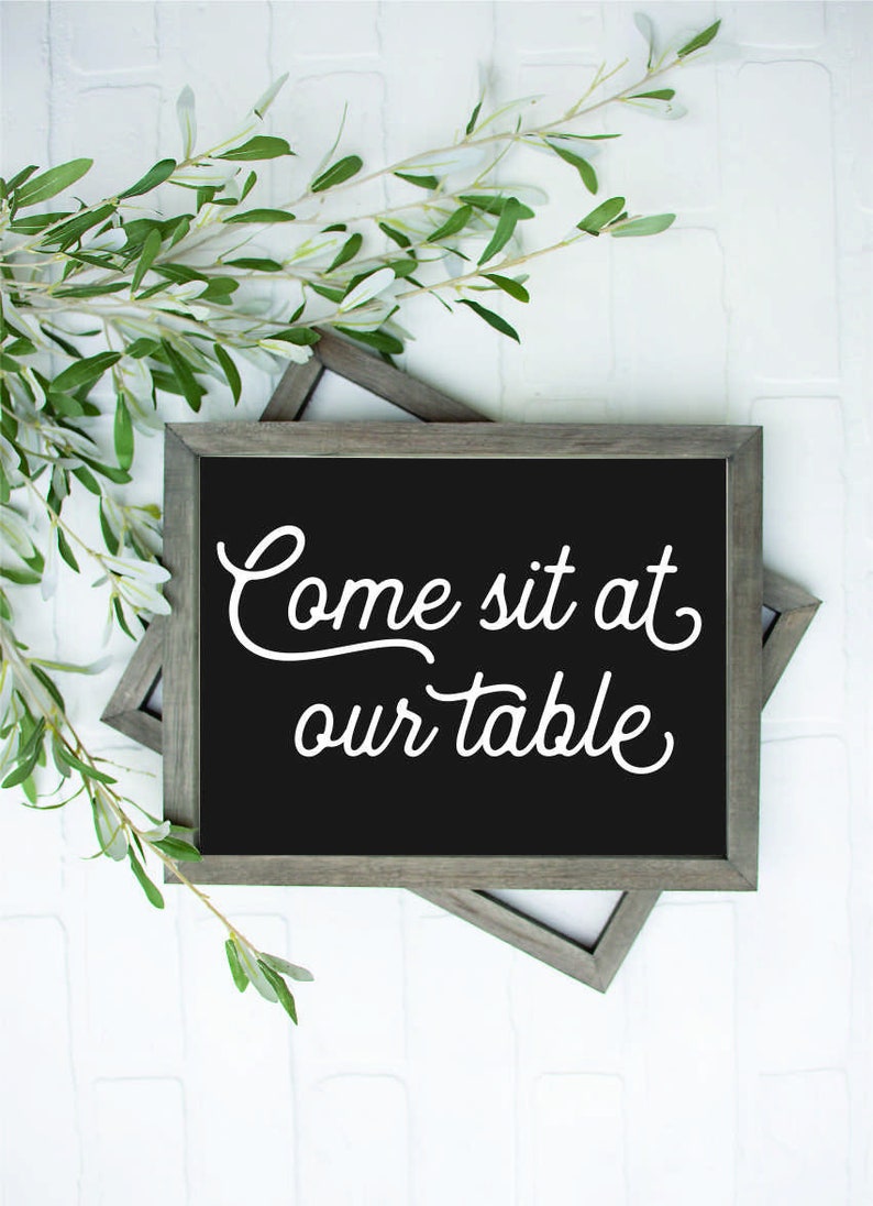 Come Sit at Our Table SVG File Kitchen SVG Vinyl Cut File - Etsy UK