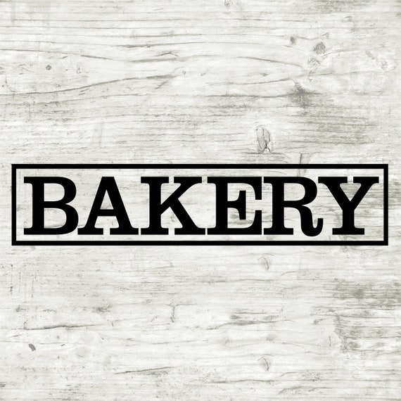 Bakery Sign Printable For Stencil