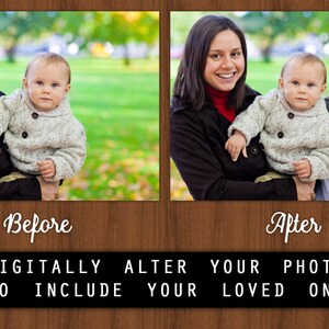 Memorial Family Photo Alterations - Etsy