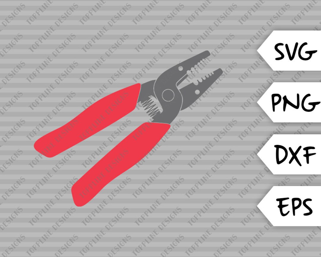 Wire Stripper SVG / PNG / EPS / Dxf Cut File, Electric, Electricity ...
