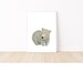 Australian Animal Nursery Print Set / Koala / Kangaroo Joey/ Wombat ...