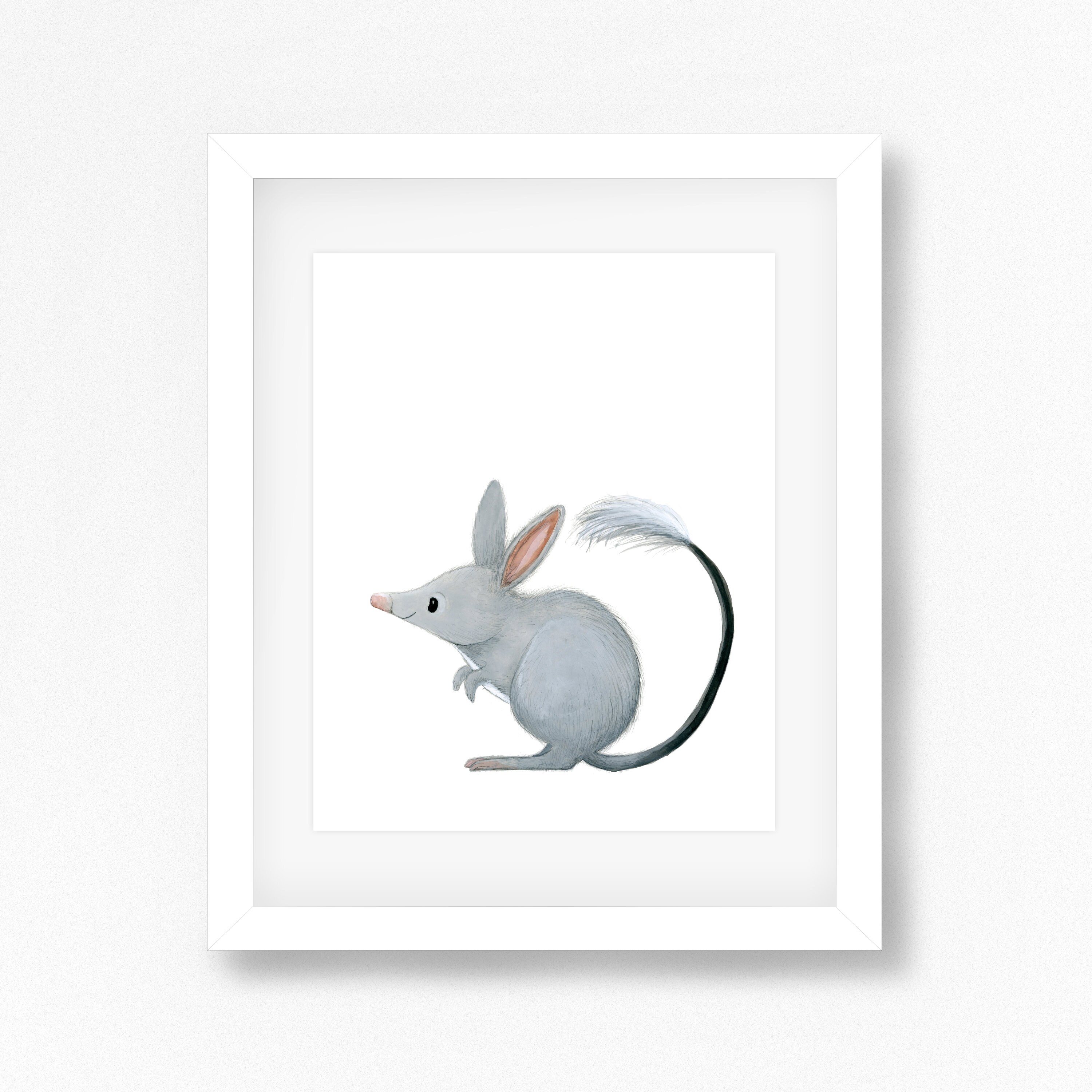 Bilby Printable Wall Art / Australian Animal Art - Etsy Australia