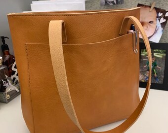 Camel Leather Bag - Etsy
