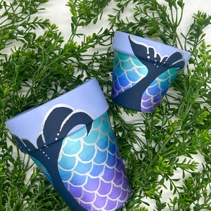 Hand Painted Indoor/outdoor Planter - Flower or Succulent Pot With ...