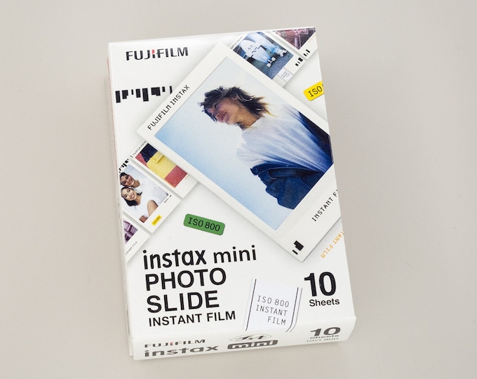 Fujifilm Instax Mini Film PHOTO SLIDE 10 Sheets. for Instax Mini 99, 12 ...