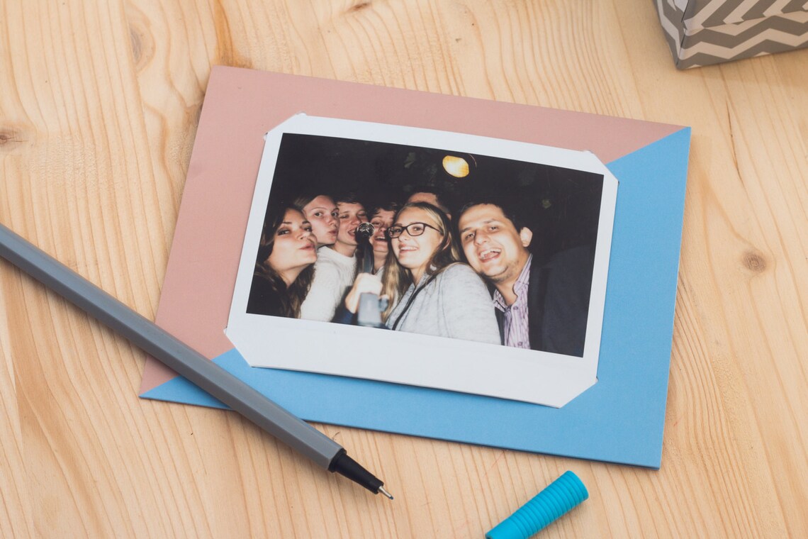 Instax Wide Greeting Card / Fujifilm Instax Wide Card /Instant | Etsy