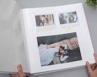 Personalized Self-adhesive Photo Album With 60, 80, 100 or 120 Pages ...