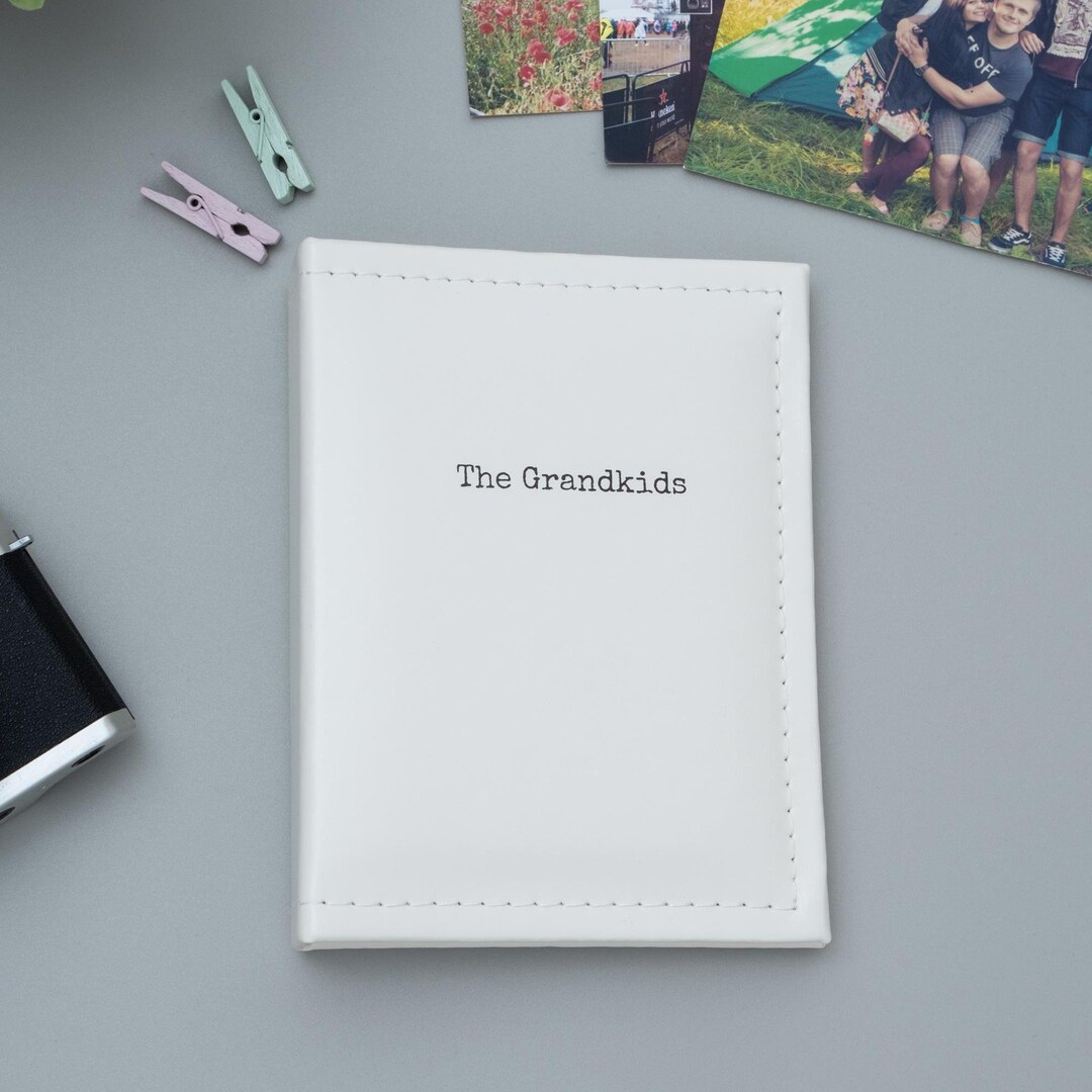 Personalized Photo Album for 36 4x6 Photos. Photo Album With 36 Slip-in ...