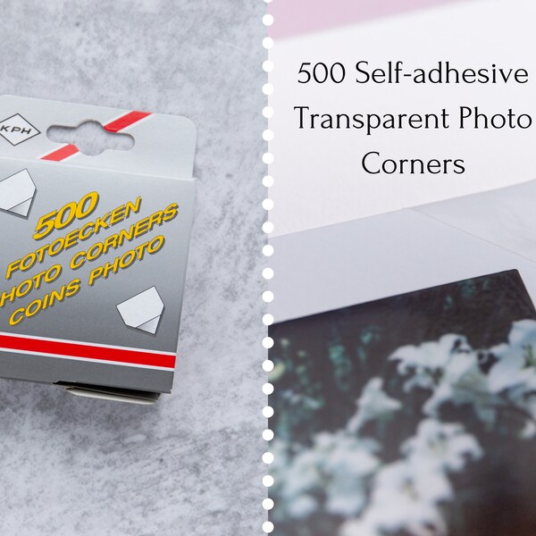 Transparent Photo Corner Stickers - Etsy