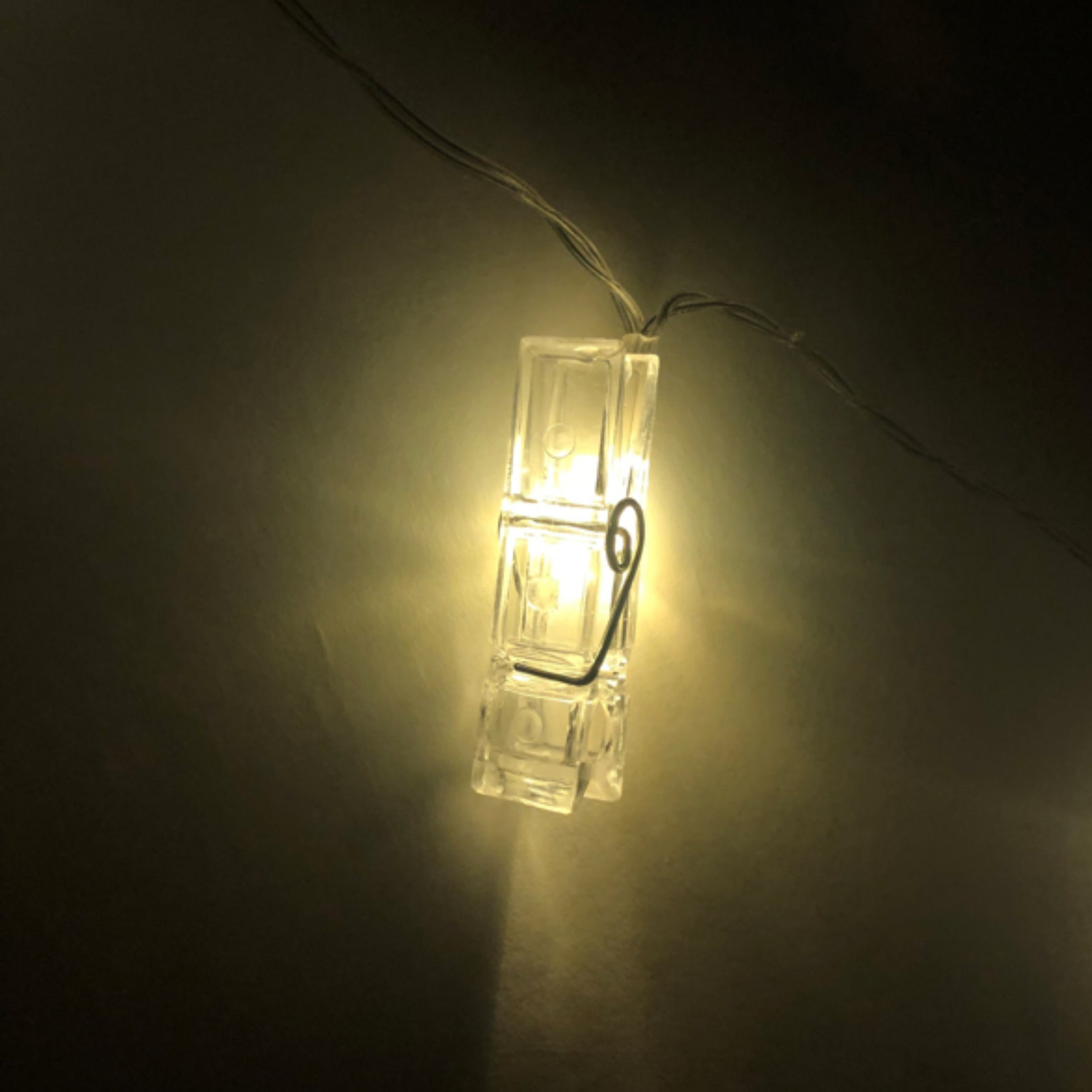 Photoclips With LED Light. Photo Clip String for 10 or 20 - Etsy