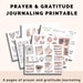 Prayer & Gratitude Journal PINK AND GRAY Bible Journaling - Etsy