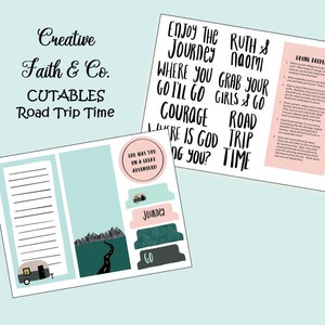 Bible Journaling Printable Devotion Kit - Road Trip Time (creative ...