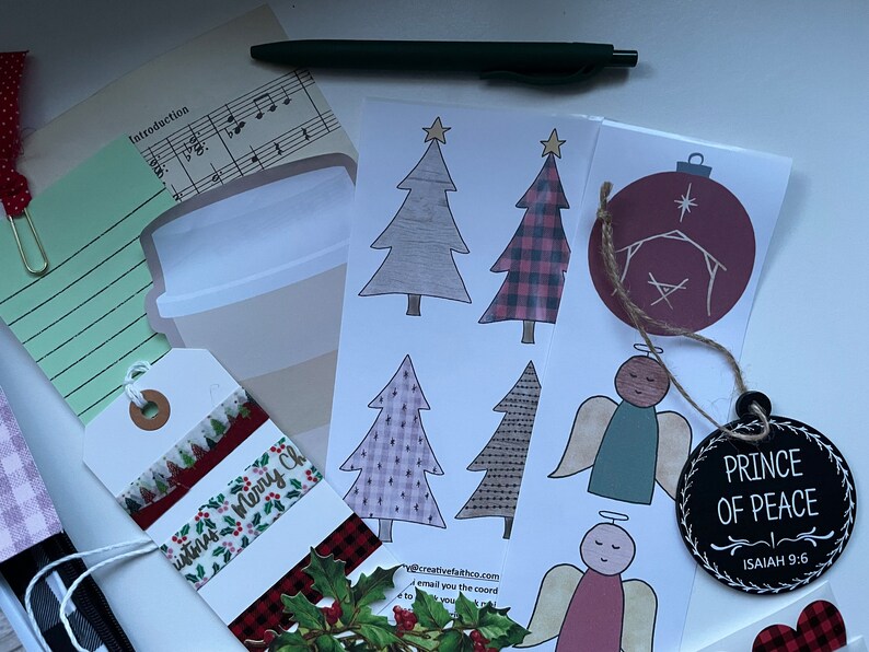 The Birth of Jesus Scripture Writing Christmas Advent Kit by - Etsy