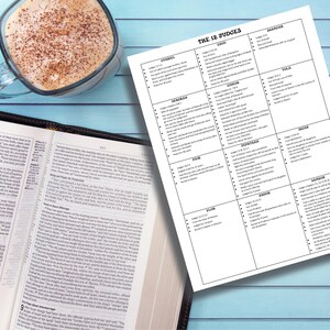 The Book of Judges Bible Study Notes Printable | How to Study the Bible ...