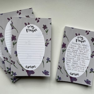 My Prayer - Daily Notepad - Memo Pad - to Do List Notepad ...