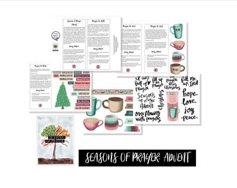 Bible Journaling Printable Devotion Kit Seasons of Prayer: Spring Forth ...