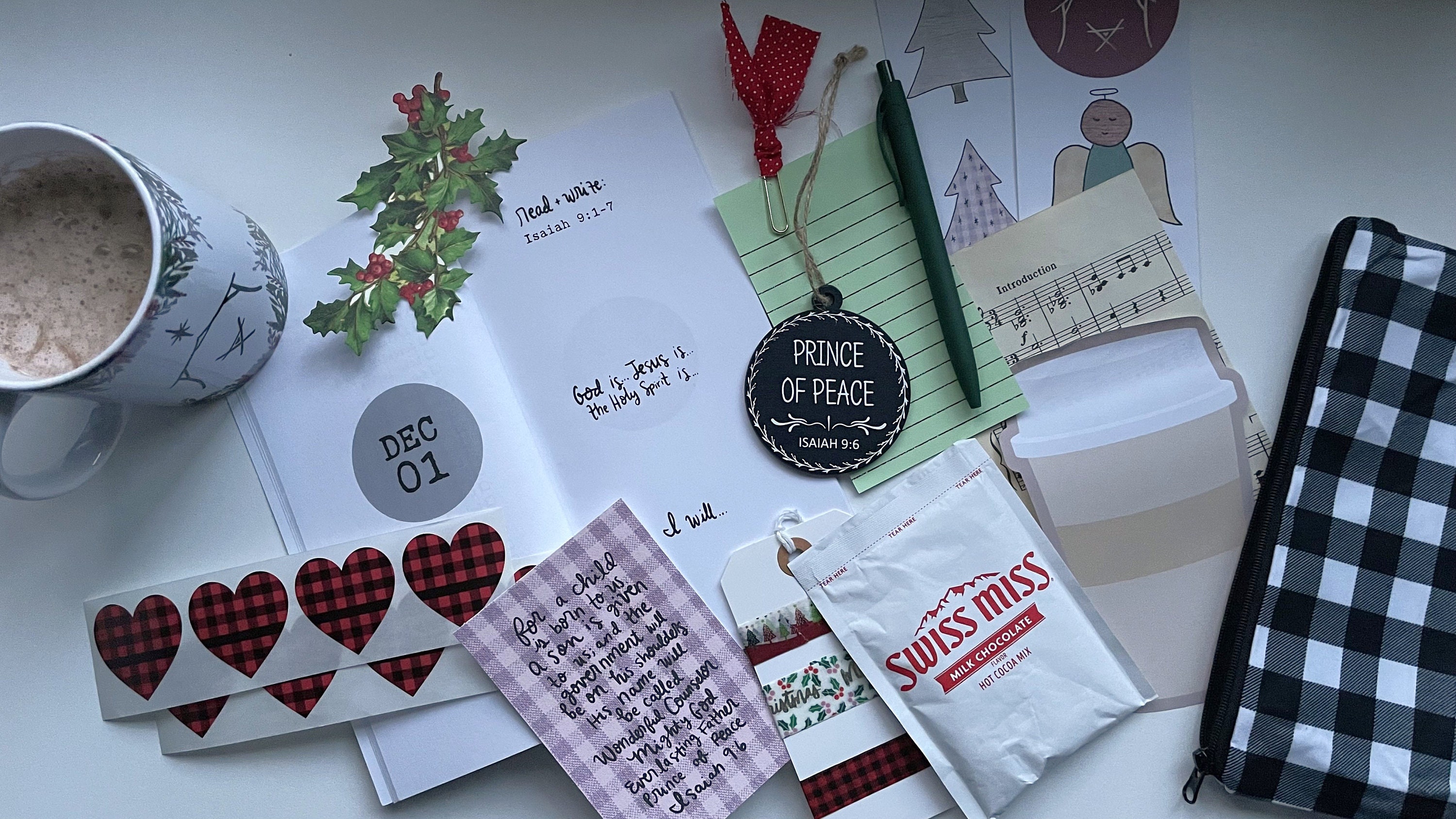 The Birth of Jesus Scripture Writing Christmas Advent Kit by - Etsy