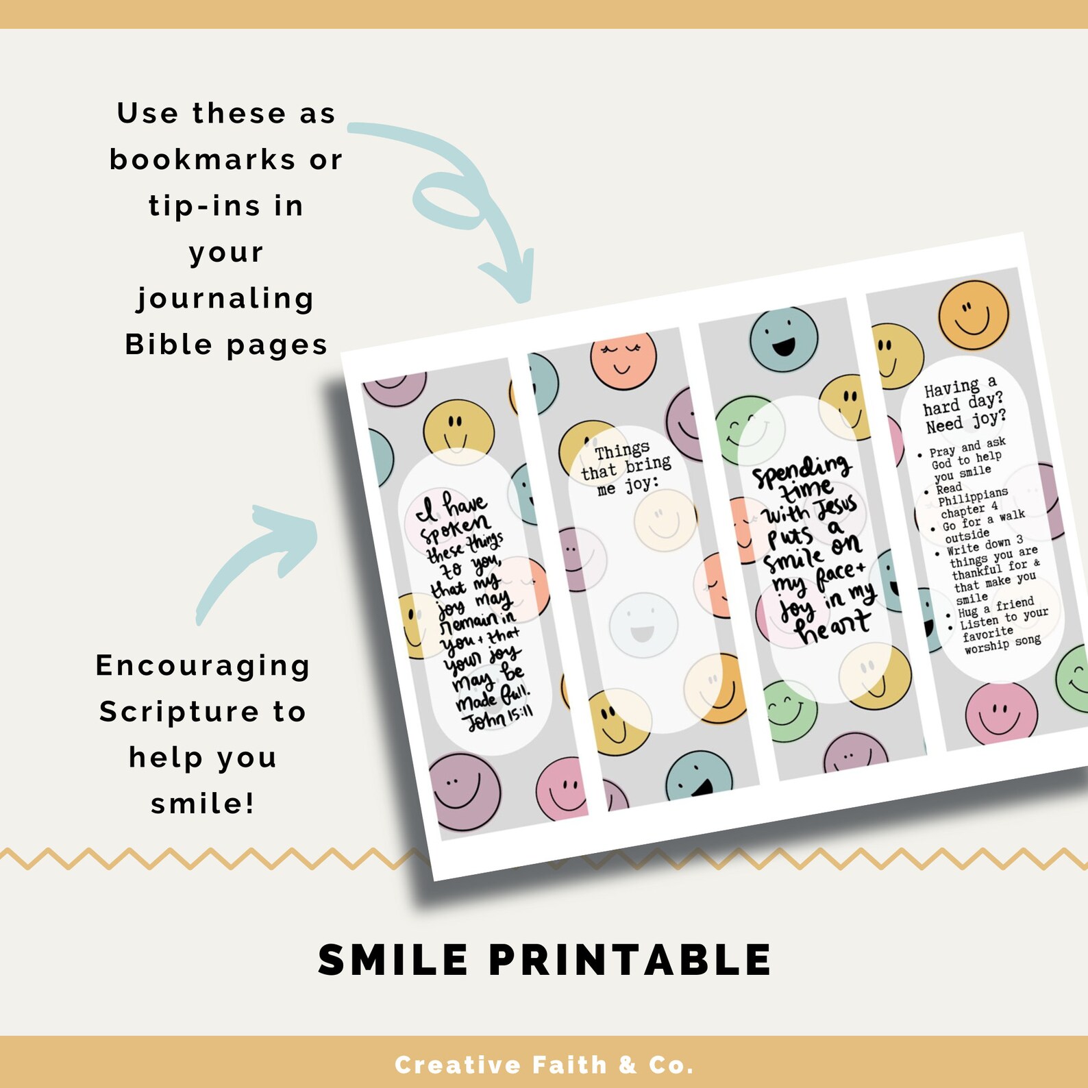 Smile Printable - Devotion - Bible Study - Scripture Writing Plan ...