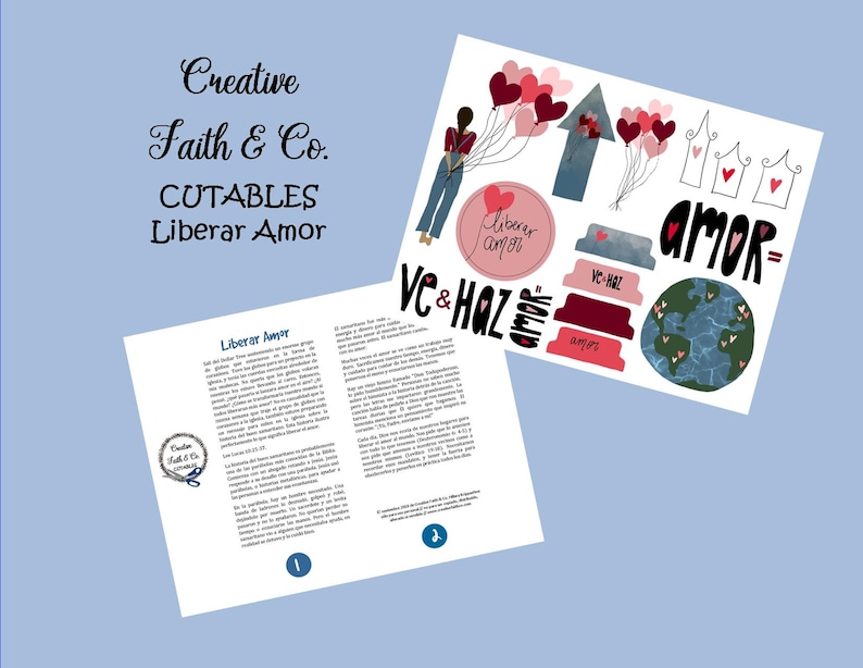 Liberar Amor Kit Imprimible Por Bible Journaling En Español - Etsy