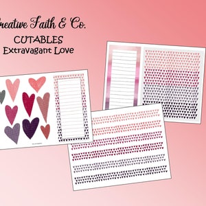 Bible Journaling Printable - Extravagant Love Artwork (creative Faith ...
