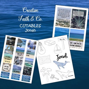 Bible Journaling Printable Devotion Kit - Jonah (creative Faith ...